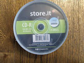 25 CDs originalverpackt CD-R 700MB Compact Disc Rohling | Kaufen auf ...