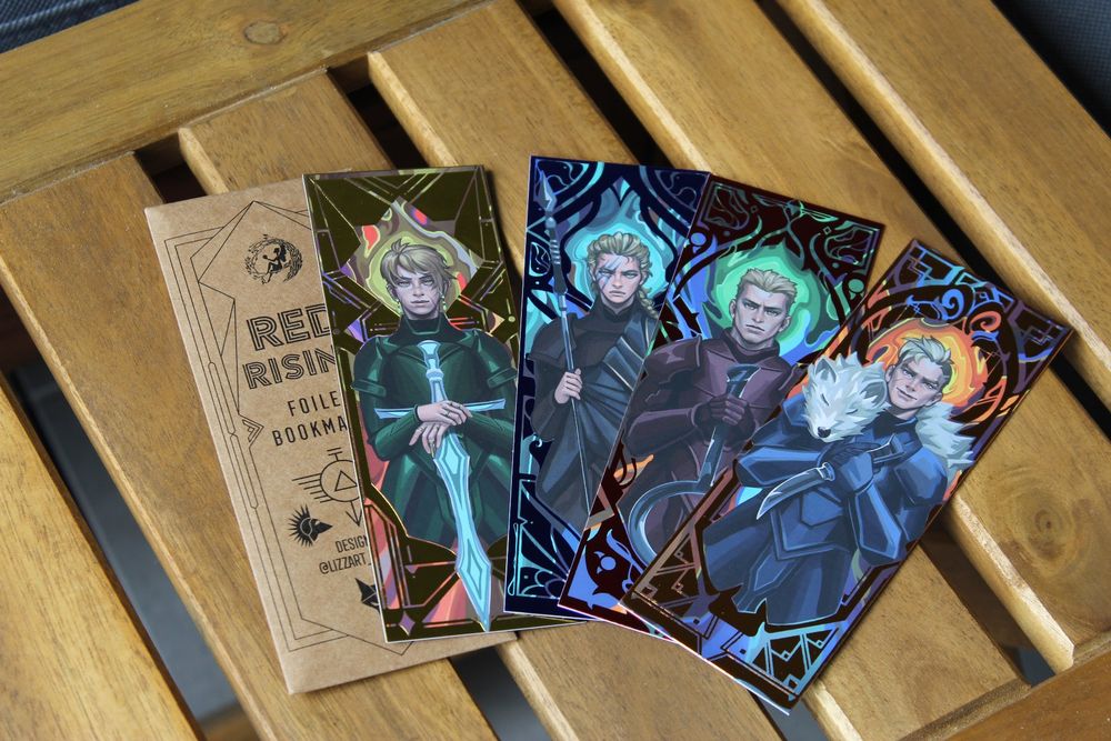 Red Rising Bookmarks - Fairyloot | Kaufen auf Ricardo