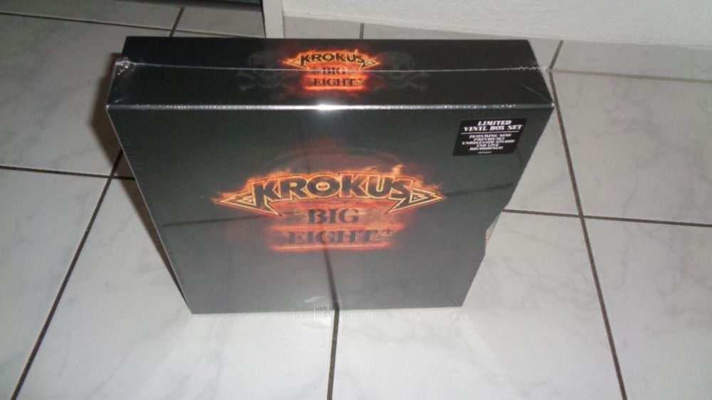 KROKUS BIG EIGHT 12 LP BOX LIMITED (Neu und originalverpackt) in ...