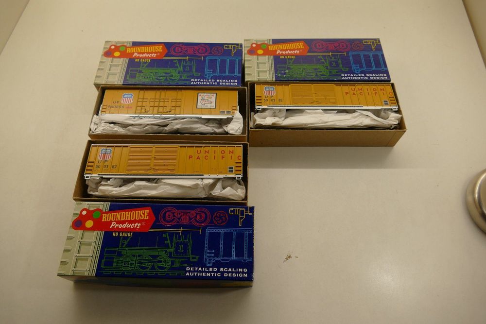 Roundhouse H0:3xUSA 50 Ft Box Car Kit UP | Kaufen auf Ricardo