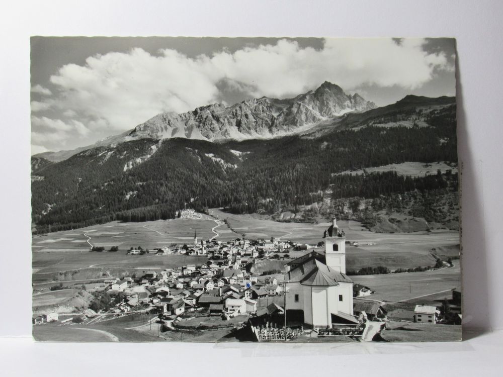 AK Savognin mit Piz Mitgel 1966 (Gebraucht) in Grenchen für CHF 0.55 – mit Lieferung auf Ricardo ...
