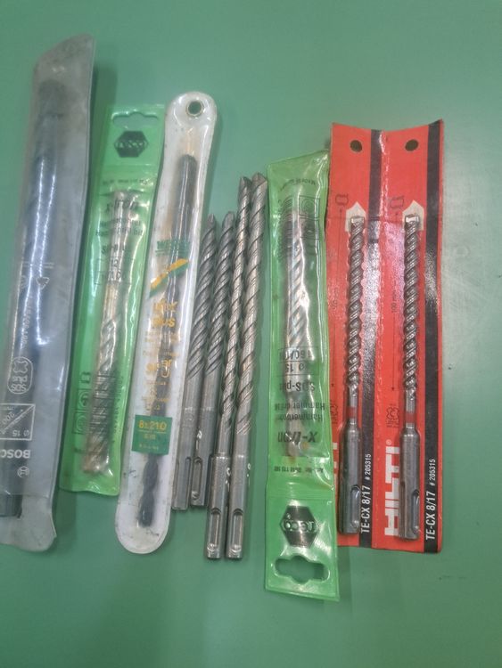 Bohrer Set Betonbohrer SDS-Plus Hilti, Bosch div. Grössen (Neu (gemäss ...