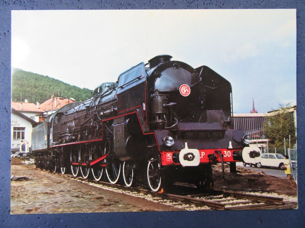 AK SNCF 241P30 DAMPFLOK MOUNTAIN SCHNEIDER IN VALLORBE VD | Kaufen auf Ricardo