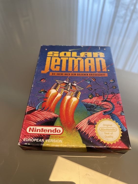 Solar Jetman NES Nintendo Spiel OVP Sammler Rarität Top (Gebraucht) in ...