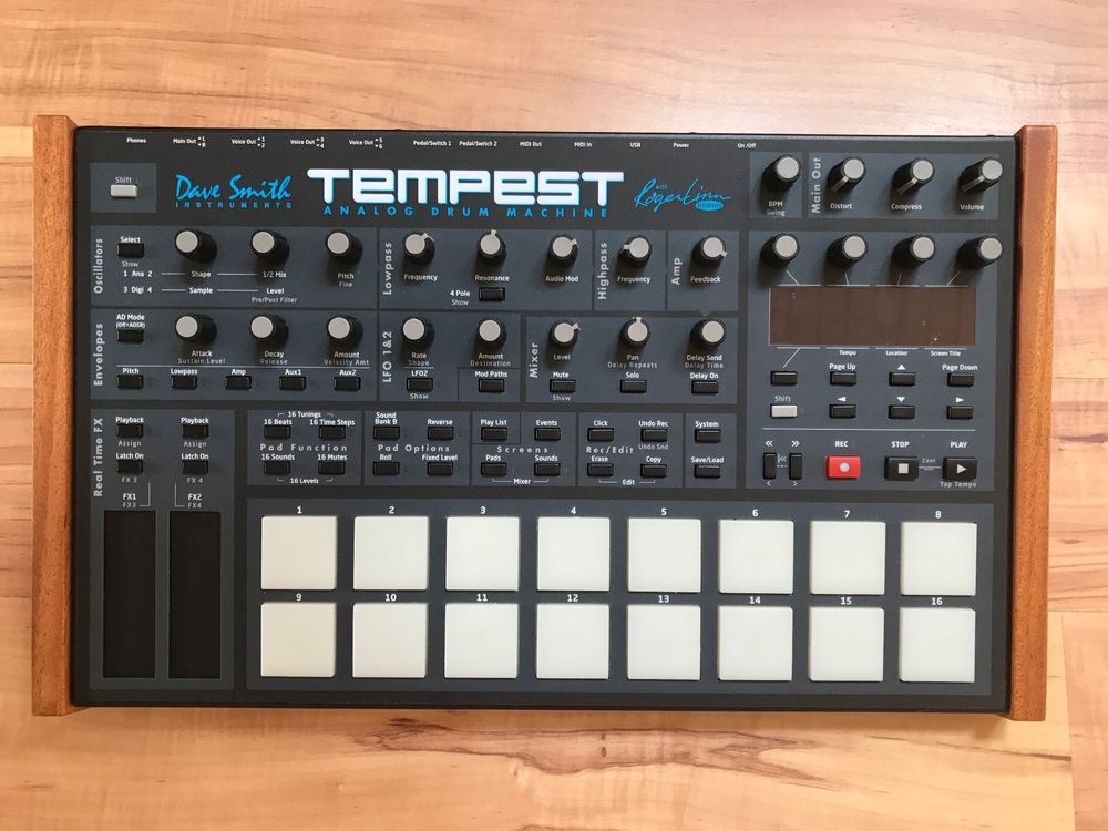 Sequential DSI Tempest Drum Synth - Legendary & Rare! (Gebraucht) in Givrins für CHF 1299 – mit ...
