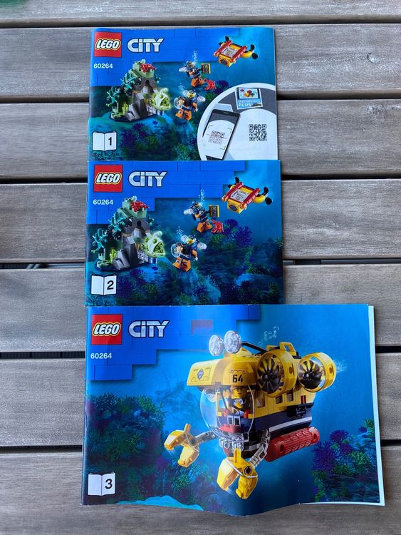 Lego U-Boot‘s Tauchstation Set 60263, 60264, 60265, 60266 | Kaufen auf ...
