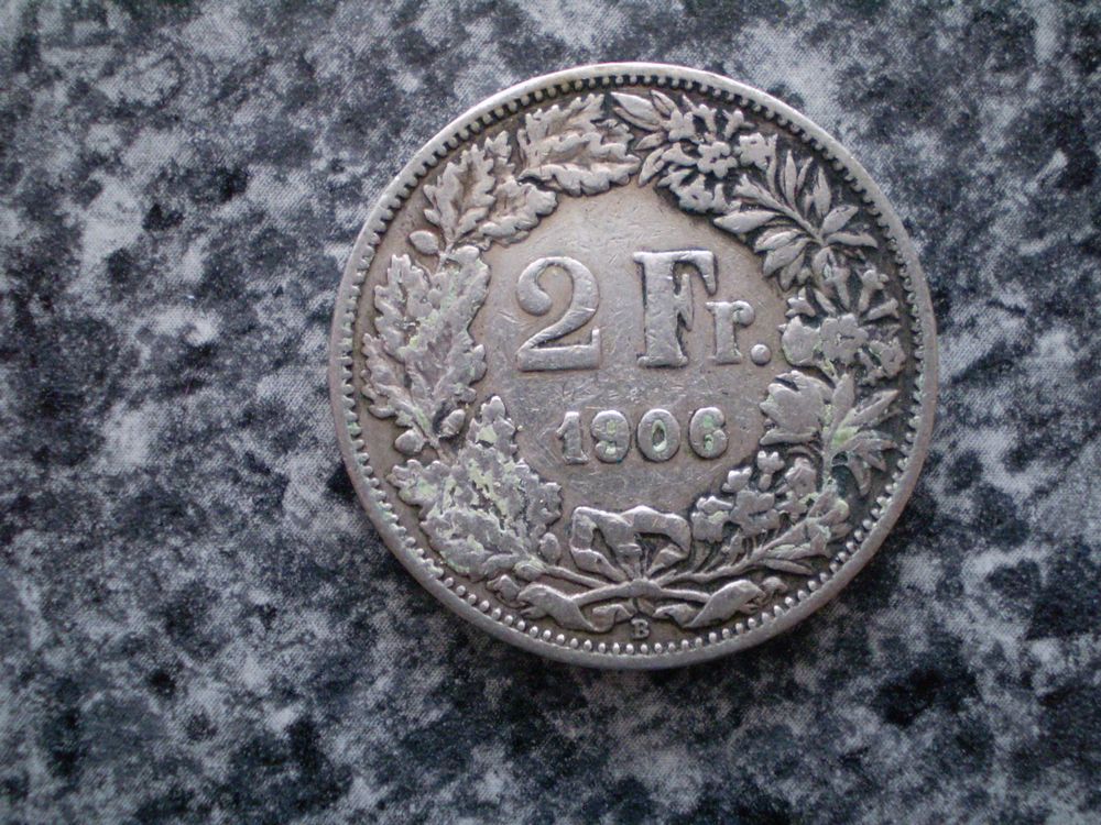 2 Fr.1906 !!! Rar !!! ab 1.- !!! (Gebraucht) in Dierikon für CHF 5 – mit Lieferung auf Ricardo ...