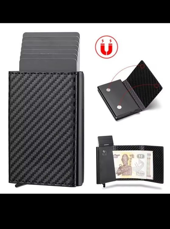 Smart Wallet aus Karbon - Geldbörse (Neu und originalverpackt) in ...