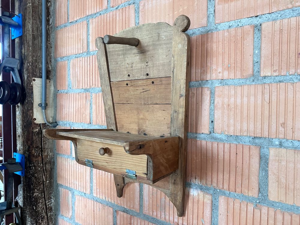 Antike Trage / Rucksack aus Holz 57x26x34cm | Kaufen auf Ricardo