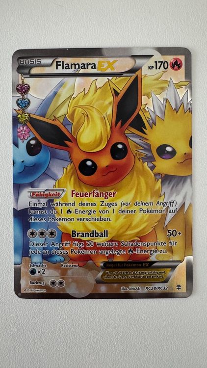 Flamara EX Karte Pokemon | Kaufen auf Ricardo