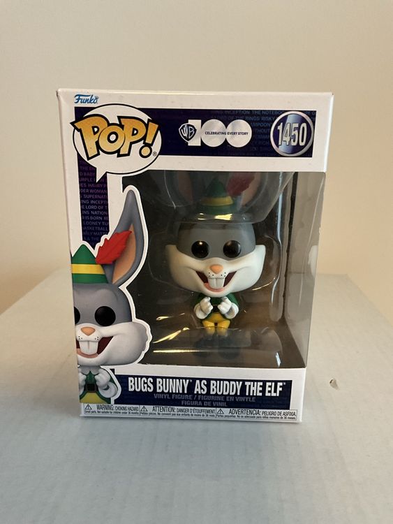 Funko Pop! Bugs Bunny als Buddy der Elf #1450 (Neu und originalverpackt ...