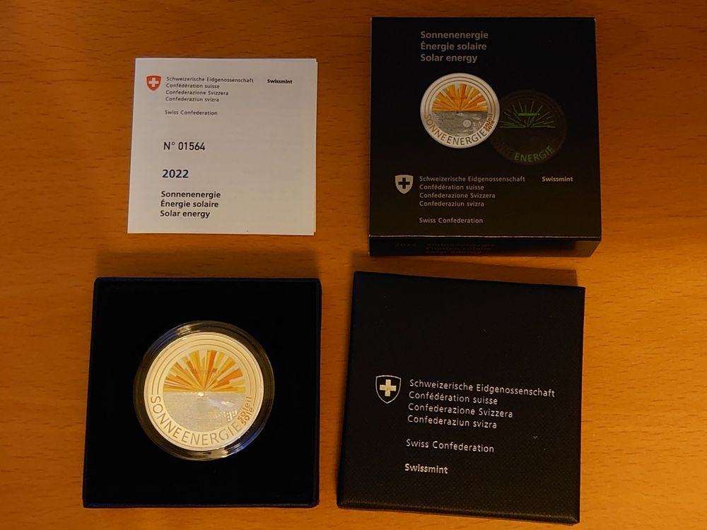 20 Franken "Sonnenenergie" 2022 PP | Kaufen auf Ricardo
