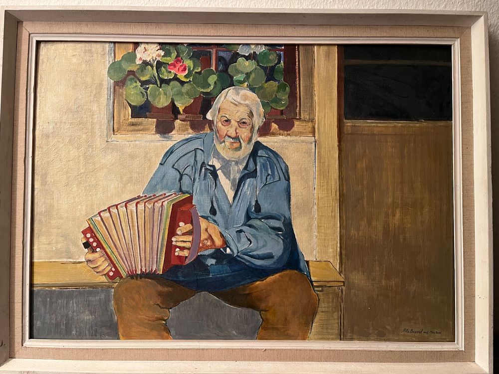 FRITZ BRAND nach MAX BURI Original Gemälde (Gebraucht) in Basel für CHF ...