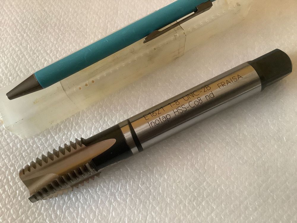 1“-8 UNC Gewindebohrer HSS-Co8, Neu von FRAISA Swiss (Neu und originalverpackt) in Widnau für ...