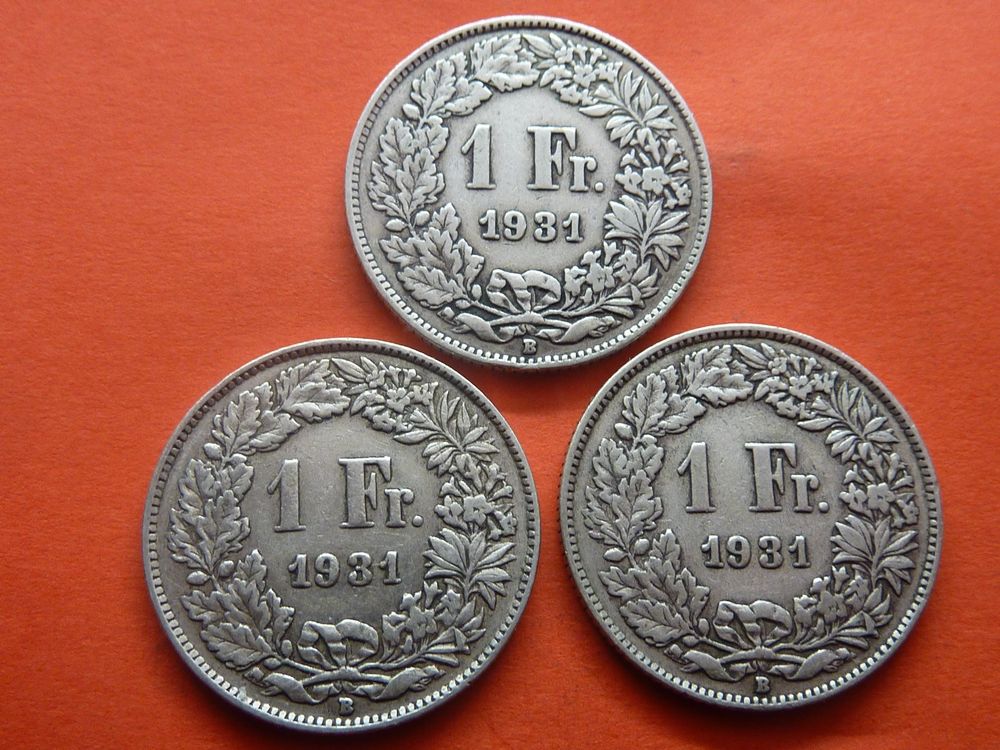 Schöne 1 Fr. 1931 (Gebraucht) in Seon für CHF 3.6 – mit Lieferung auf Ricardo kaufen