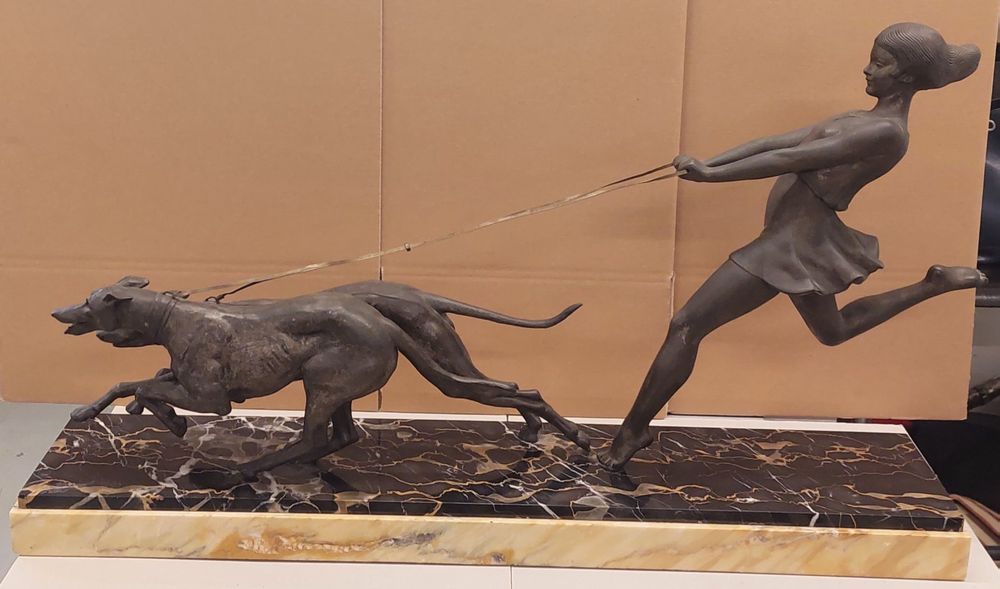 Georges Maxim Art Deco Skulptur | Kaufen auf Ricardo