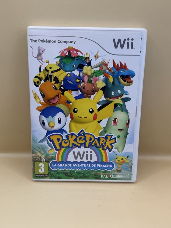 Poképark Nintendo Wii La Grande Aventure de Pikachu complet (Gebraucht ...