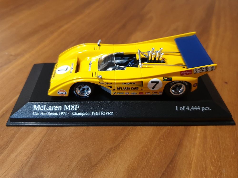 McLaren M8F Can Am 1971 P. Revson - Minichamps (Neu (gemäss Beschreibung)) in Ostermundigen für ...