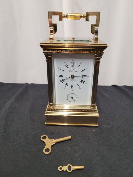 Alte Wecker Uhr Messing Vergoldet (Gebraucht) in Wolfertswil für CHF ...