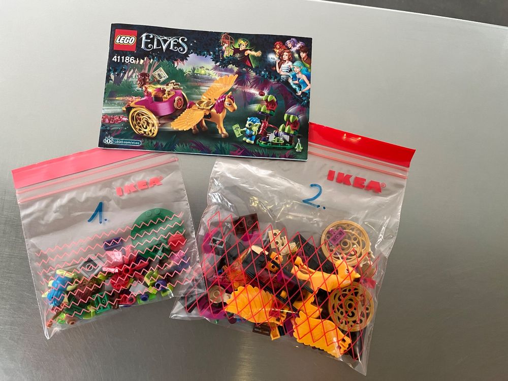 Lego Elves 41186/Azari und die Flucht aus dem Koboldwald (Gebraucht) in ...