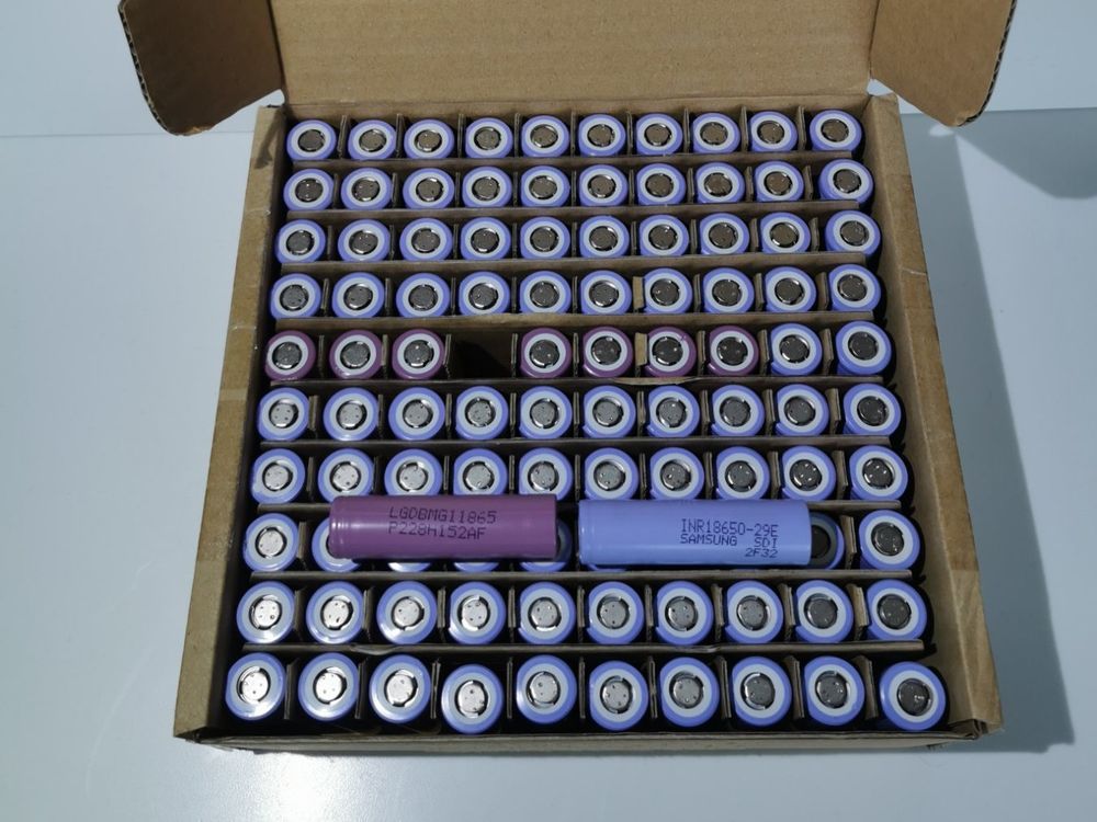 100x 18650 Samsung 29E / LG Zellen | Kaufen auf Ricardo