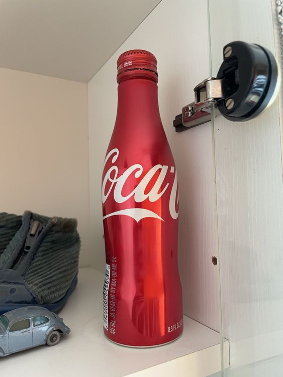 Coca-Cola Aluminium Flasche Rot Special Edition Sammlerstück | Kaufen ...