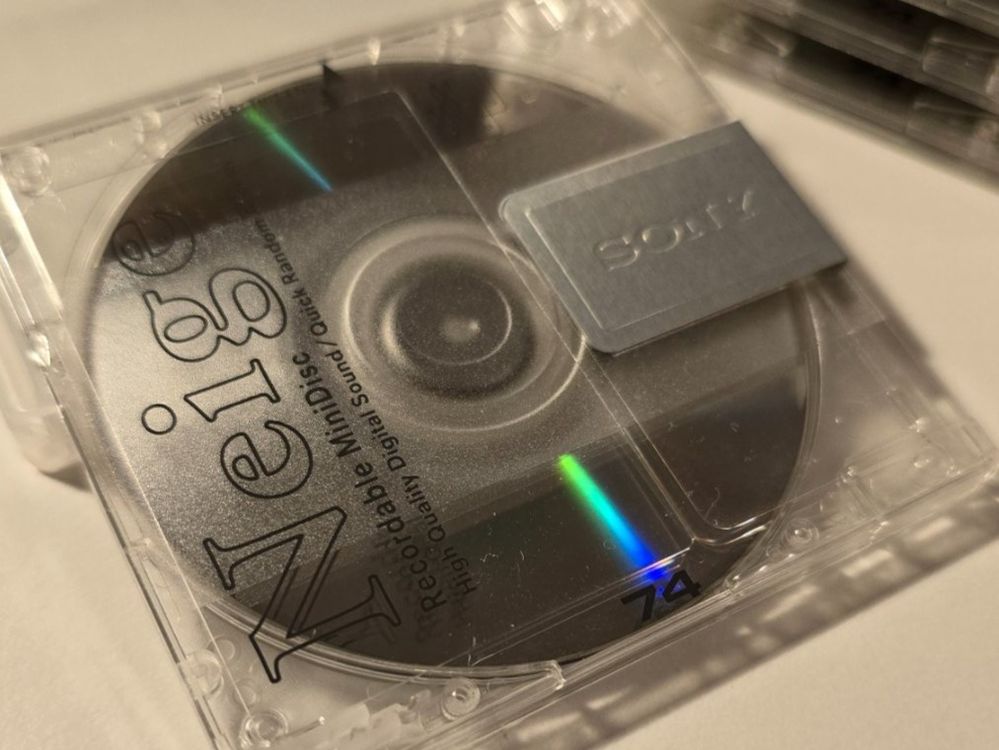 10x Sony MiniDisc Neige 74 (Gebraucht) in Meyrin für CHF 35 – mit ...