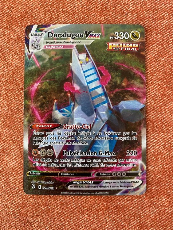 Pokémon Évolution Céleste Duralugon Vmax Alternatif (Gebraucht) in ...