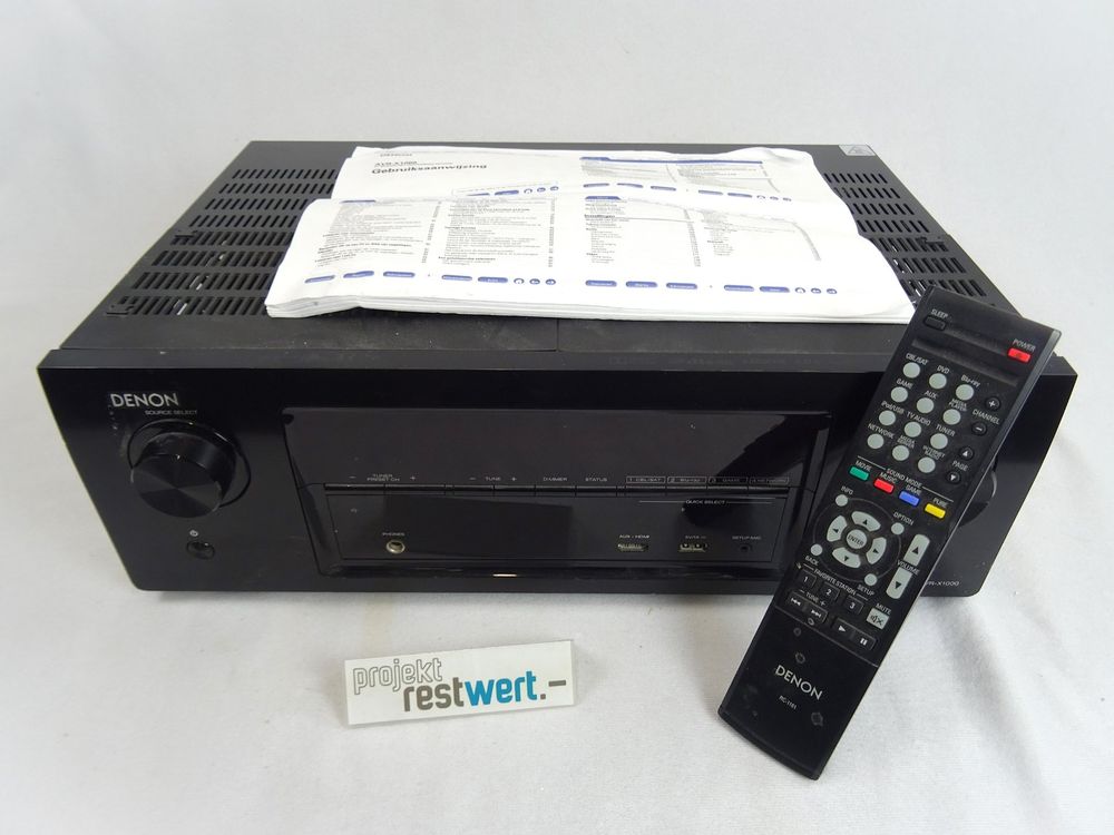 Receiver AVR-X1000 von DENON (Gebraucht) in Bülach für CHF 47 – mit ...