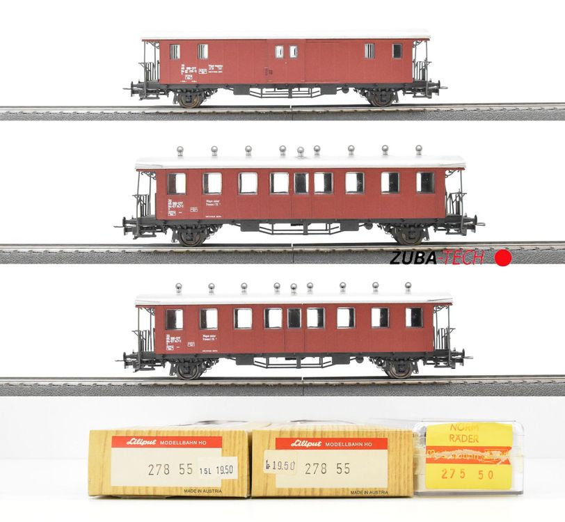 Liliput 3x Dienstwagen SBB H0 GS mit OVP (Neu (gemäss Beschreibung)) in St. Gallen für CHF 80 ...