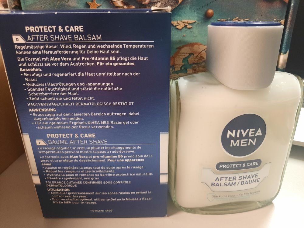 Nivea Men After Shave Balsam, NEU, ungeöffnet, 100ml🥸🖤💧🌚 (Neu und ...