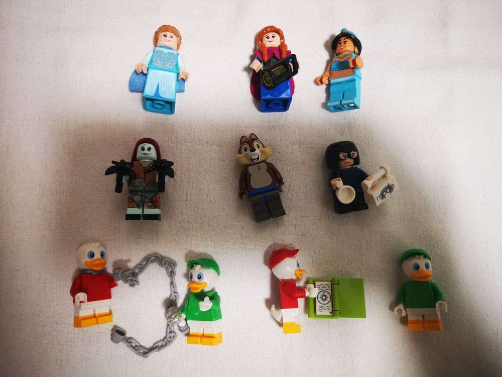 (L42 ) 10 x Lego Walt Disney Sammel Figuren, Elsa, Anna,edna (Gebraucht) in Sevelen für CHF 29 ...