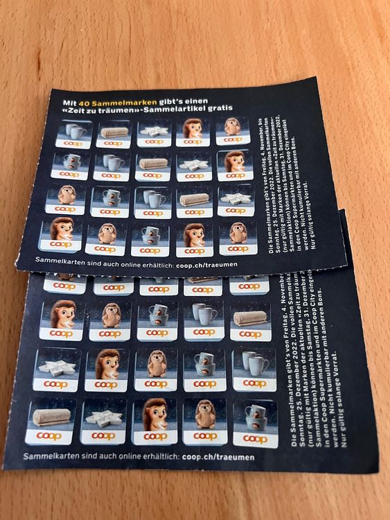 2 volle Karten à 40 Punkte, Zeit zum Träumen | Kaufen auf Ricardo