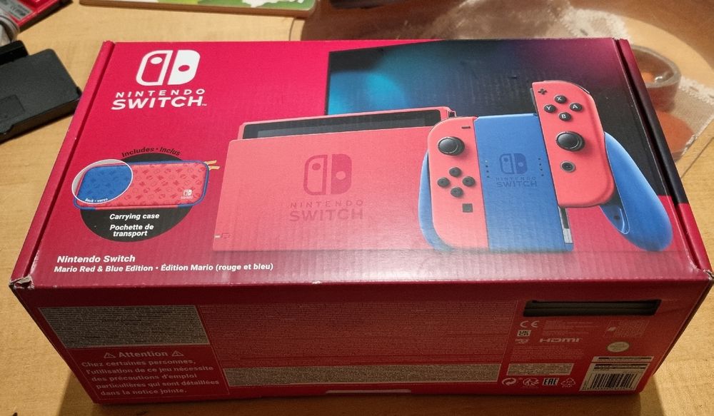Nintendo Switch V2 Mario Edition | Kaufen auf Ricardo
