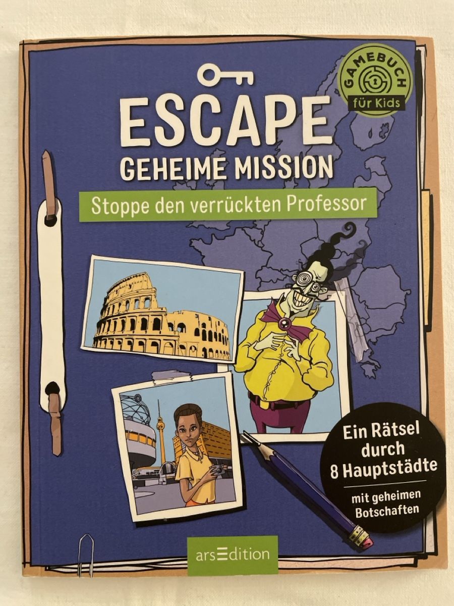 Escape Gamebuch -Geheime Mission für Kinder ab 10 Jahren (Neu (gemäss ...