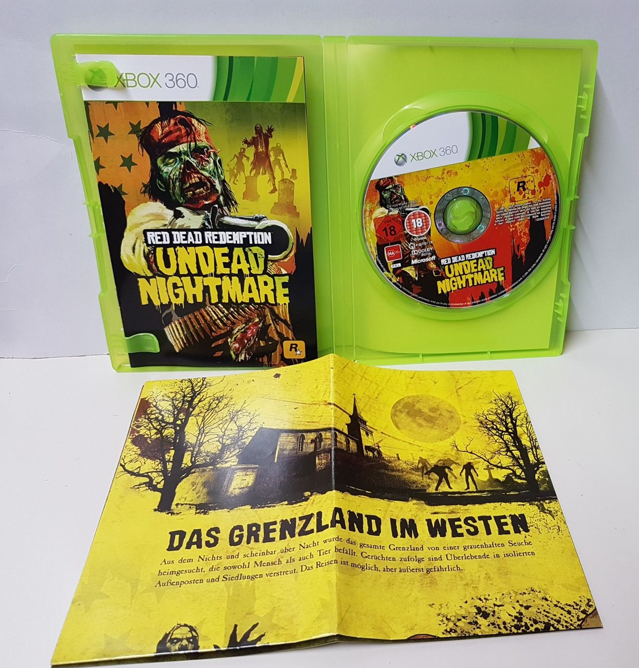 Red Dead Redemption Undead Nightmare eine Seuche Xb 360 (Gebraucht) in ...