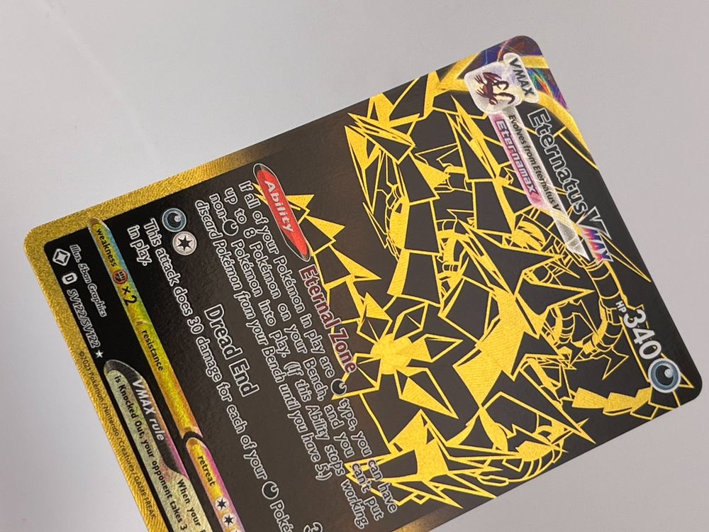 Eternatus V Max SV122/SV122 Gold Rare Shining Fates | Kaufen auf Ricardo