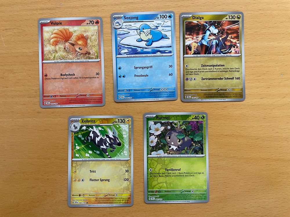 Pokemon Reverse Karten Set (Versand gratis) (Neu (gemäss Beschreibung)) in Chur für CHF 1.5 ...