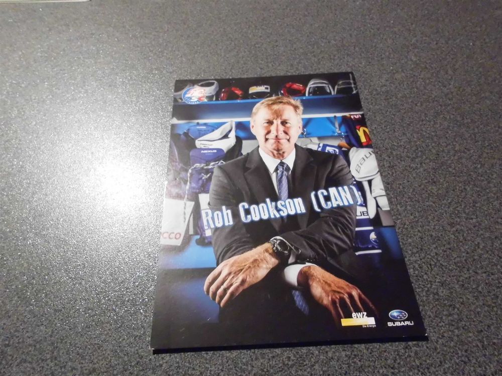 ZSC-Autogrammkarte Rob Cookson (Nr. 1) | Kaufen auf Ricardo