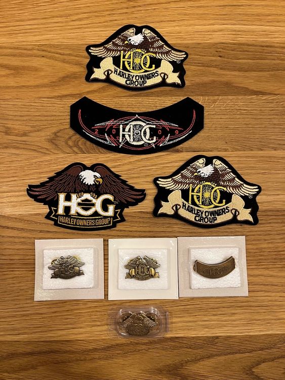 Harley Davidson HOG Pin und Patch | Kaufen auf Ricardo