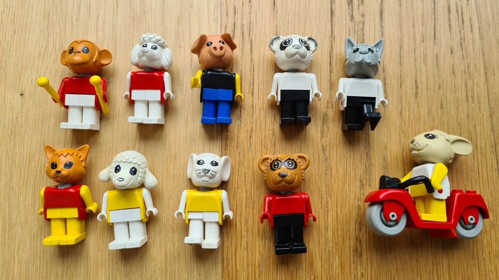 Vintage Sammler LEGO Tier Figuren / LEGO Fabuland 80er Jahre (Gebraucht ...
