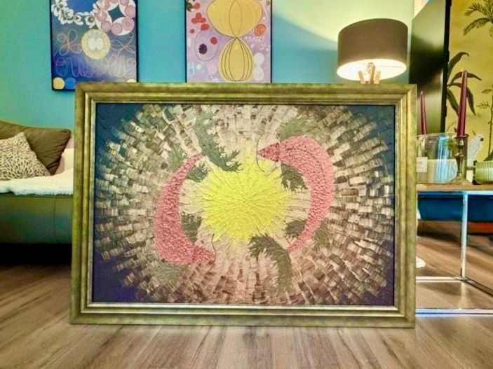 KOI MORNING Tableau original signé Dan Lafferty (USA) 2012 (Gebraucht ...