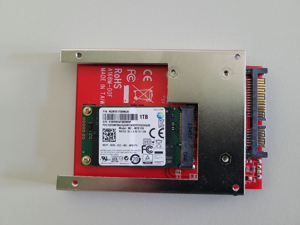 SSD 1 TB mit SATA Anschluss | Kaufen auf Ricardo