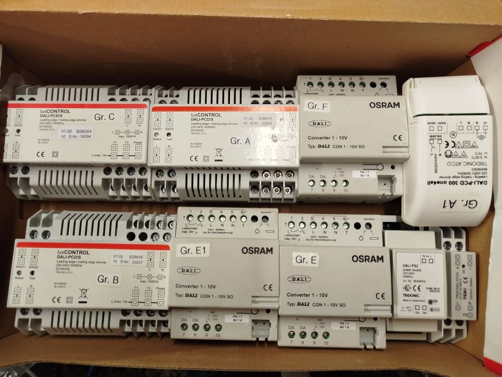 Dali Komponenten Lichtsteuerung konverter 1-10Volt gebraucht (Gebraucht ...
