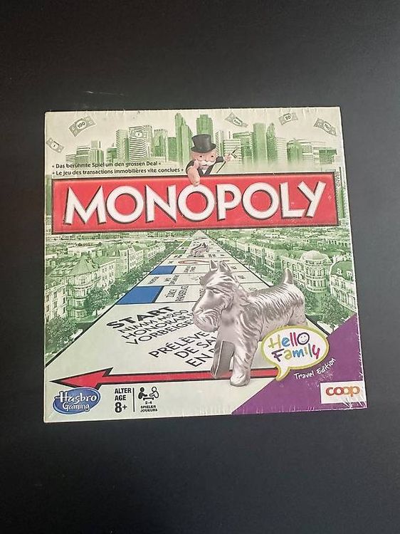 Monopoly Reisespiel (Neu und originalverpackt) in Sursee für CHF 1 – mit Lieferung auf Ricardo ...