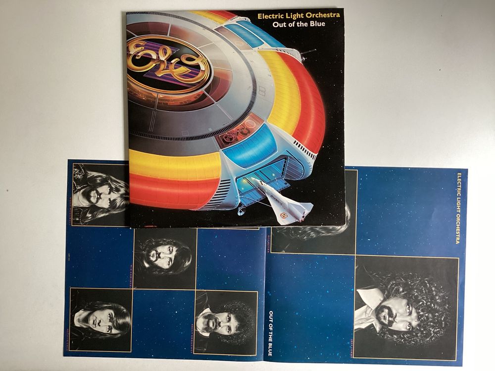 Electric Light Orchestra 2-LP - Out Of The Blue (m. Poster) (Gebraucht ...