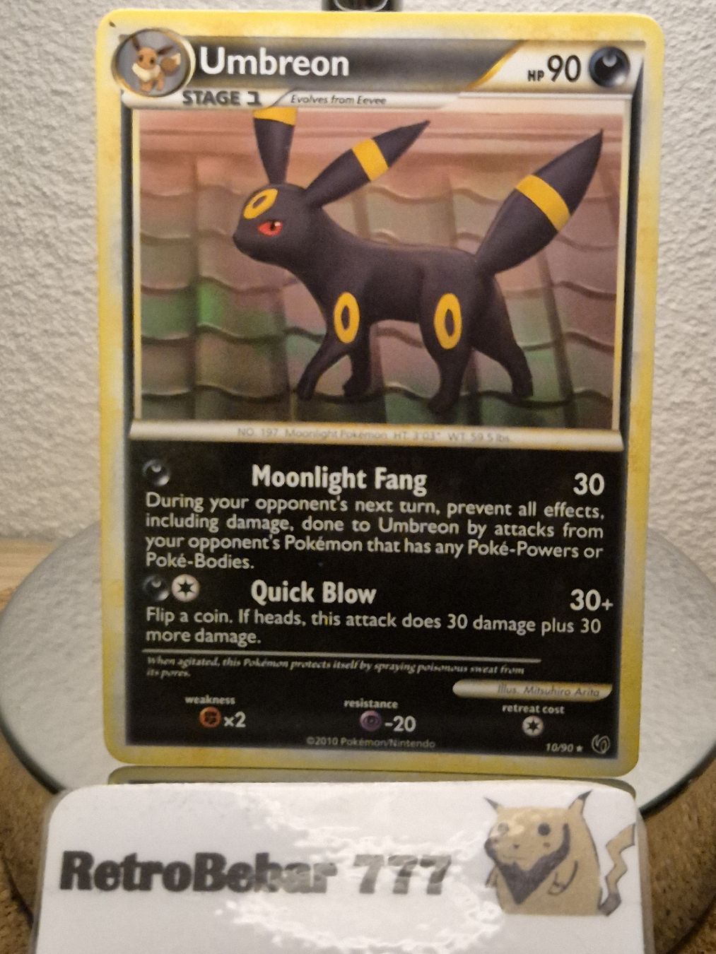 Umbreon rare Heartgold HG/SS 10/90☆ (Gebraucht) in Ursy für CHF 20 ...