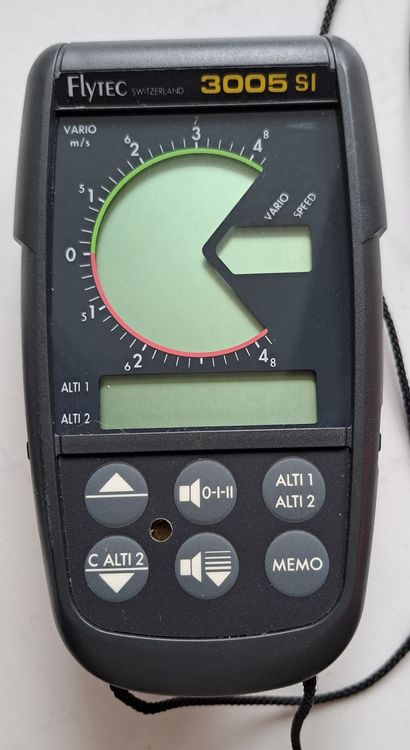 Flytec 3005 SI Vario Höhenmesser Gleitschirm Drachenflieger (Gebraucht ...