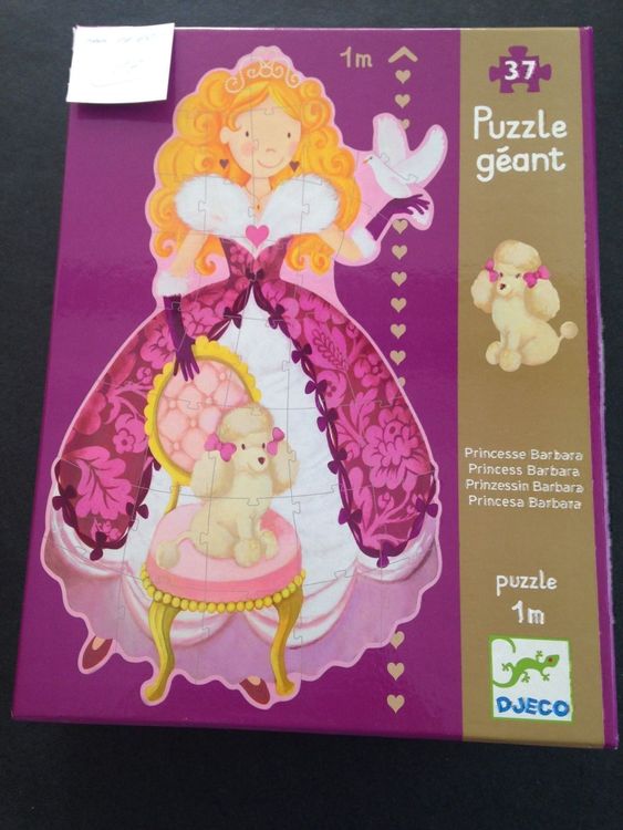 Puzzle, große Teile, Kinderpuzzle, Djeco, Prinzessin (Gebraucht) in ...