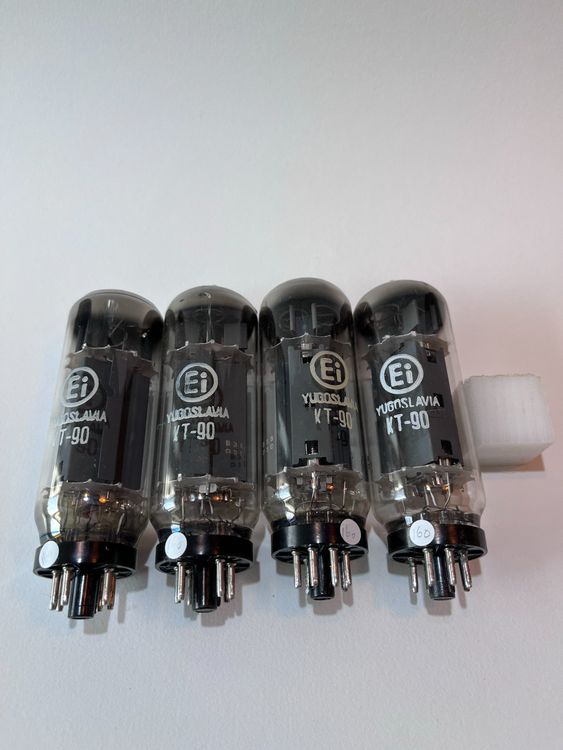 KT90 Ei Matched Quad!!! Röhre / Tube Penthode | Kaufen auf Ricardo